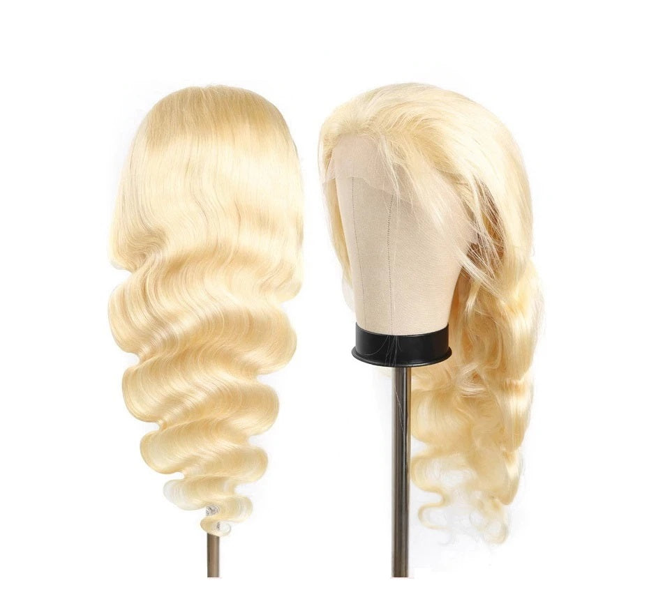 Body Wave Blonde #613 Human Hair Wig – Rose Hair