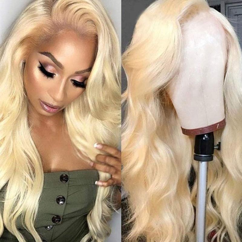 Body Wave Blonde #613 Human Hair Wig – Rose Hair